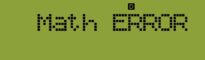 Mensagens de erro e correções na calculadora científica - Nolukai